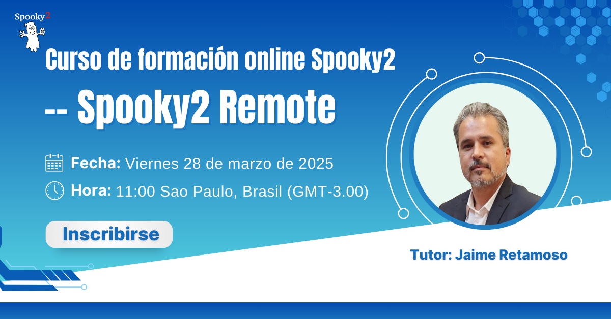 Curso de formación online Spooky2 — Spooky2 Remote