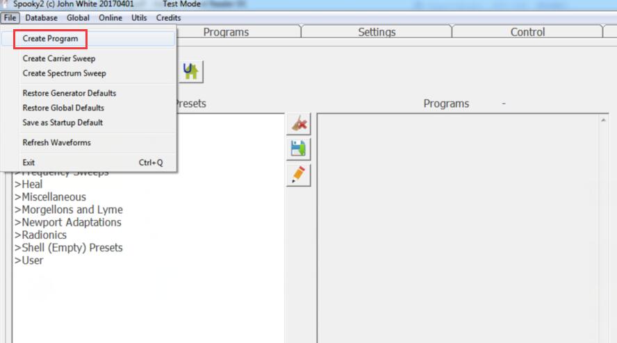 Cómo crear un programa